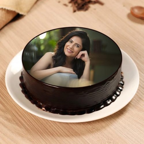 How to Make a Photo Cake | Photo Cake Recipe - Chocolaty.in